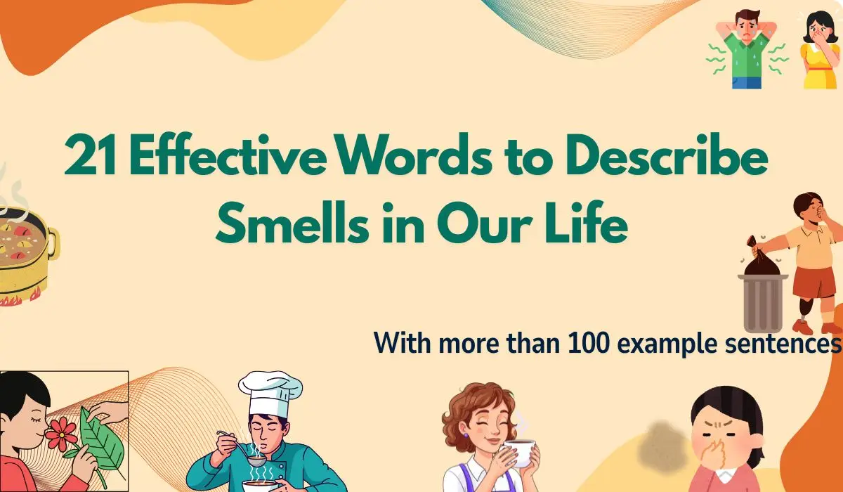 21 Effective Words to Describe Smells in Our Life - English Learning Blog